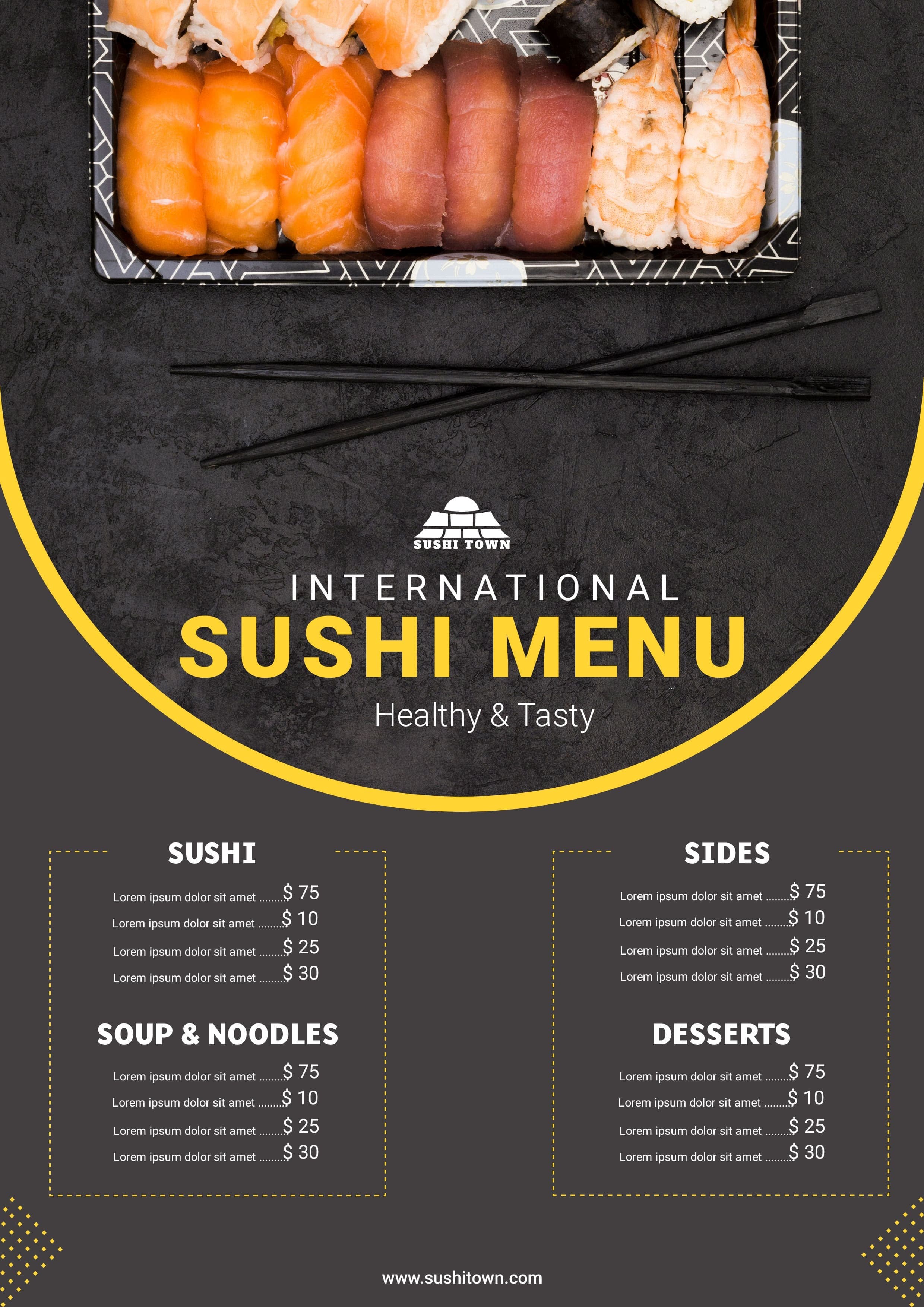 View full menu